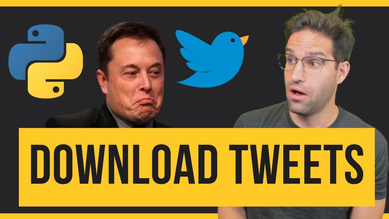 Scrape Twitter with 5 Lines of Code