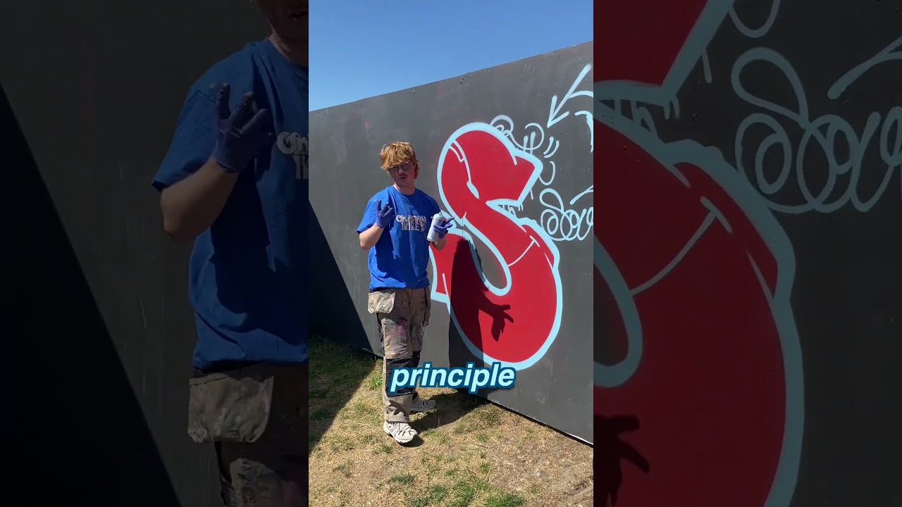 Graffiti tutorial: classic dropdown shadow