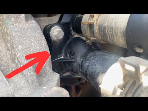 How to Replace the Thermostat on a 2015 Ford Fusion (Coolant Drain ...
