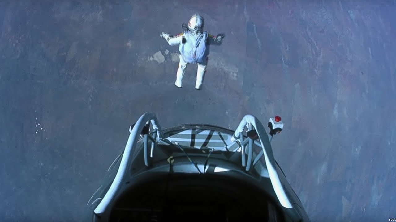 Felix Jumps From The Stratosphere | BBC Earth Science