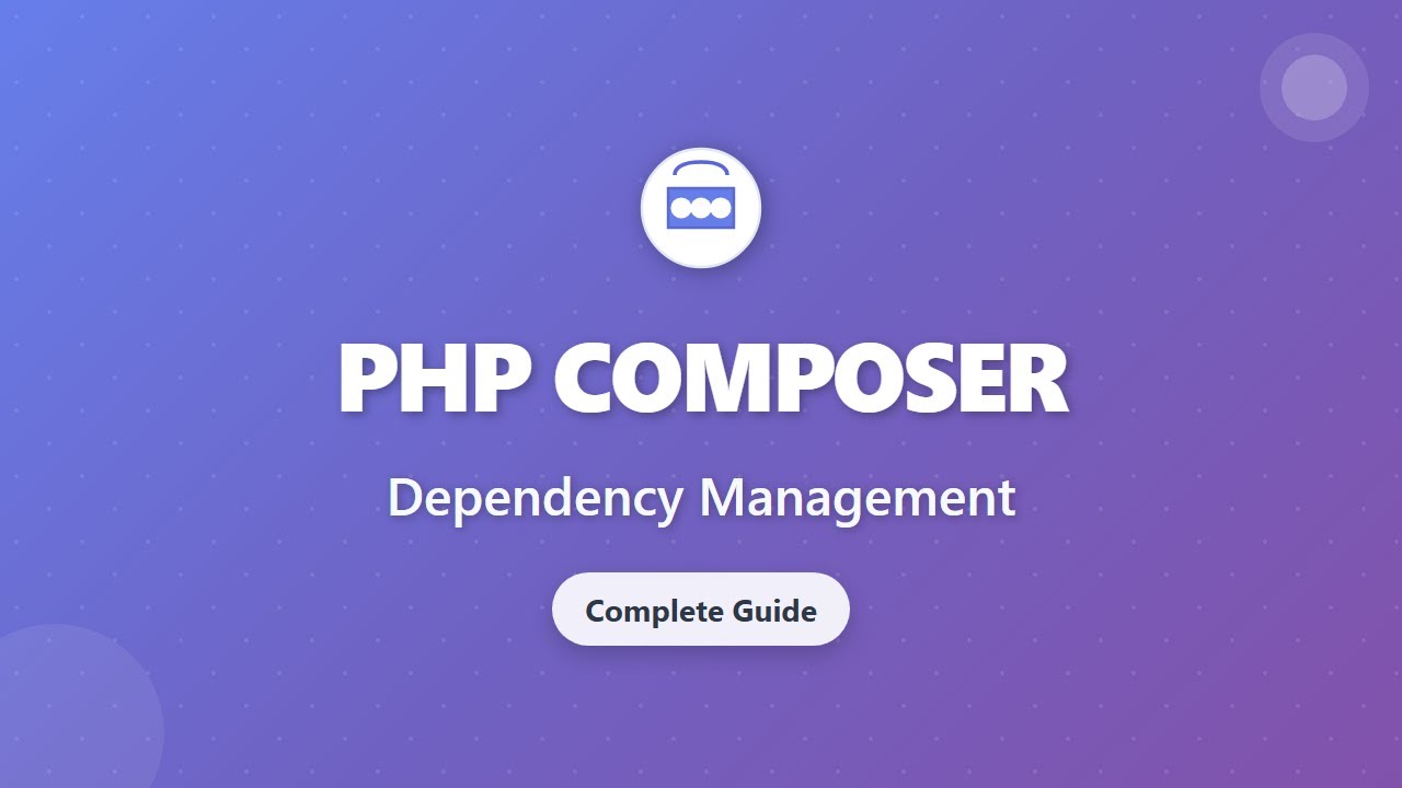 PHP Composer Tutorial for Beginners: Dependency Management Made Easy!