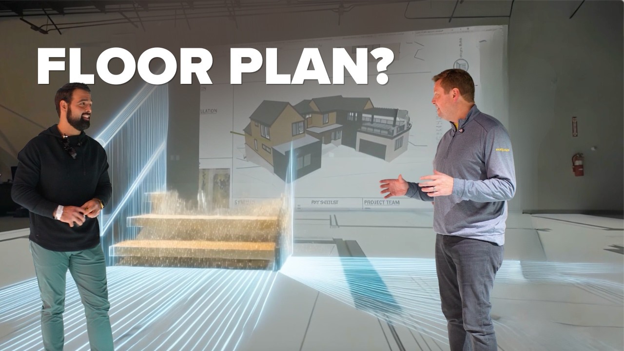 We Walked Through a House That Doesn't Exist Yet... At Full Scale! | The Build Experience