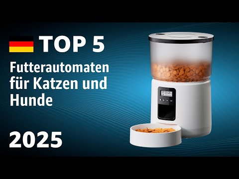 TOP—5. Beste Futterautomaten für Katzen und Hunde. Test & Vergleich 2025