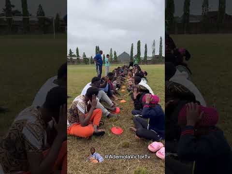 Head, Shoulders, Knees, Cup (Cone) Game - Boys VS Girls in Nigeria