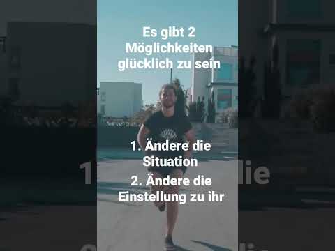 Jeder hat eine andere Definition von Glück. Und doch schafft es nicht jeder glücklich zu sein.