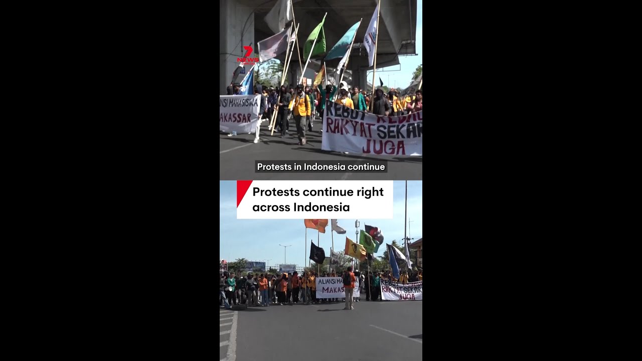 Protests in Indonesia continue