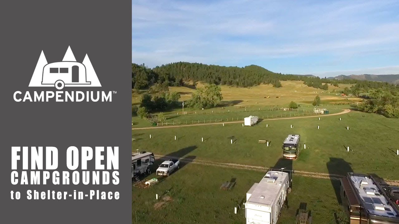 How To Find Open Campgrounds to Shelter-in-Place