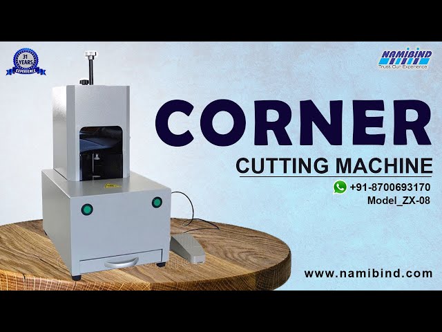 Corner Cutter Machine - Round Corner Cutter / corner round cutter ...