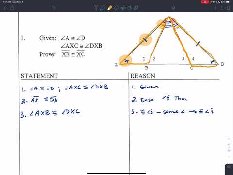 Advanced Geometry Lesson 4.7 CPCTC