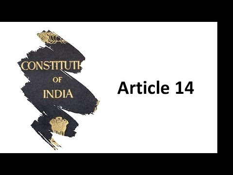 Equality Before Law | Article 14 Of Indian Constitution | In Hindi | Proxy Gyan