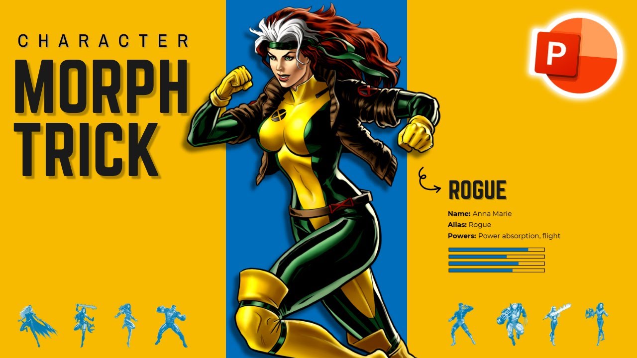 How I Made This Character Select Animation in PowerPoint | Step-by-Step Tutorial