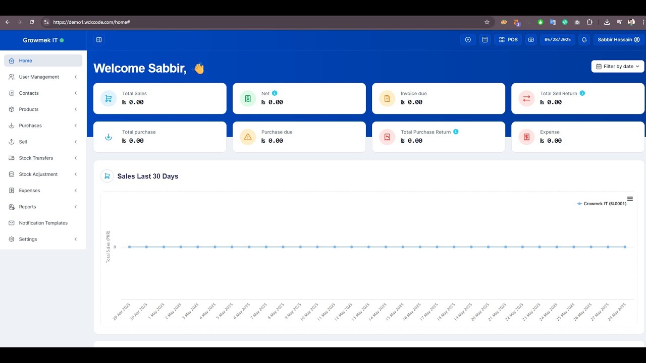 Complete POS System in PHP MySQL | Free PHP Source Code