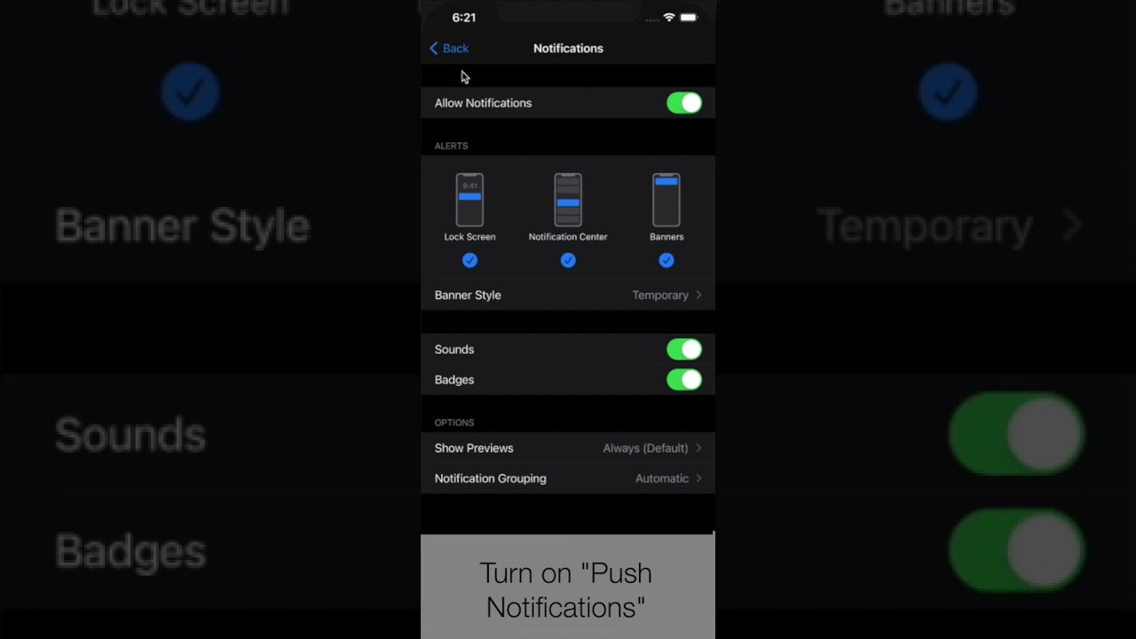 PDF for Whatsapp | Turn On Push Notifications