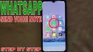 ✅ How To Send A Voice Note On WhatsApp ????