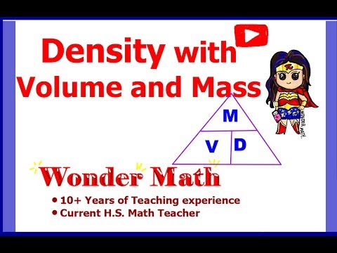Density with Volume and Mass