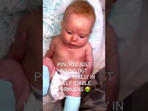 When You Find Out What's Really In Baby Formula... #baby #formula