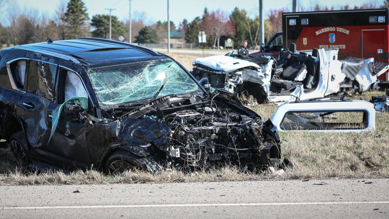 Man airlifted to hospital with critical injuries after crash in Seneca Township