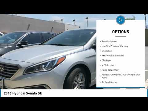 2016 Hyundai Sonata SE FOR SALE in Corona, CA VP4066RA