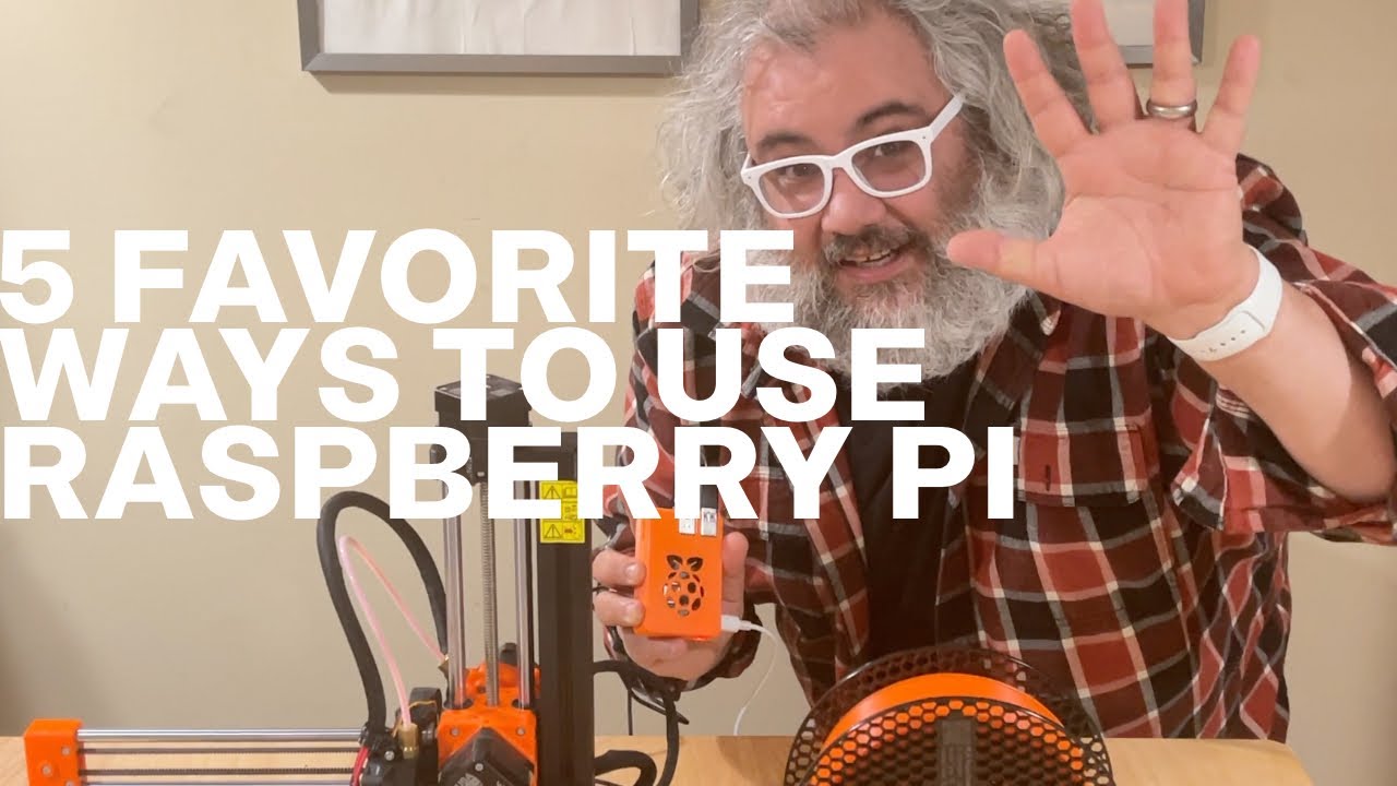My five favorite ways to use Raspberry Pi at home and in the workshop.