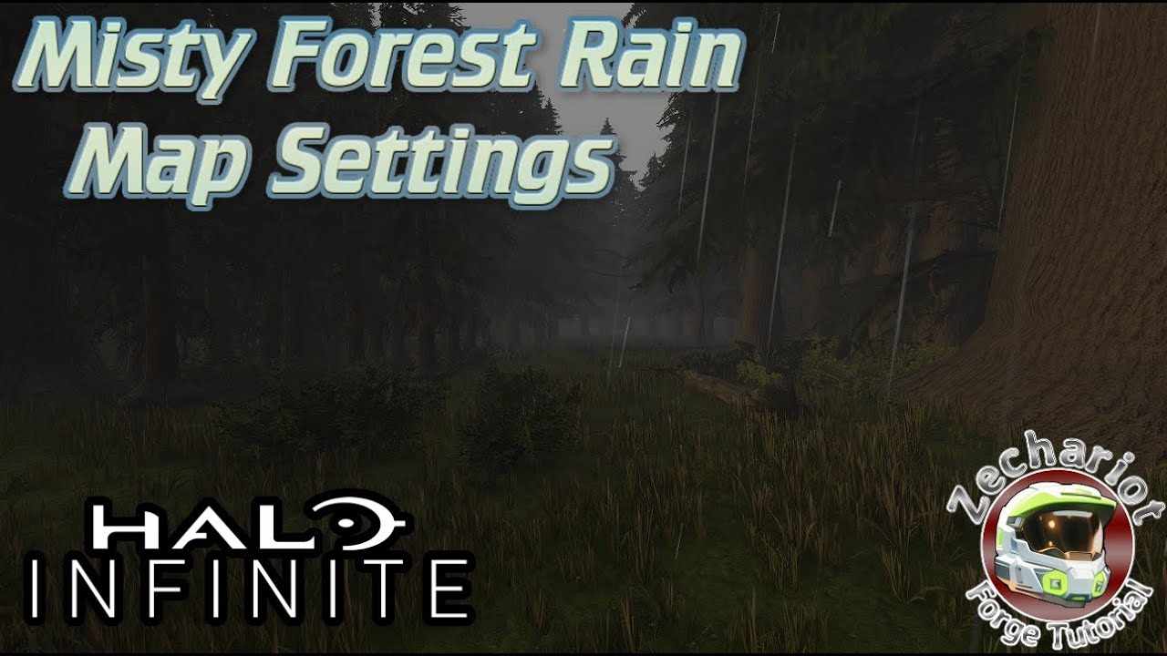 Misty Forest Rain Map Settings | Halo Infinite Forge Tutorial