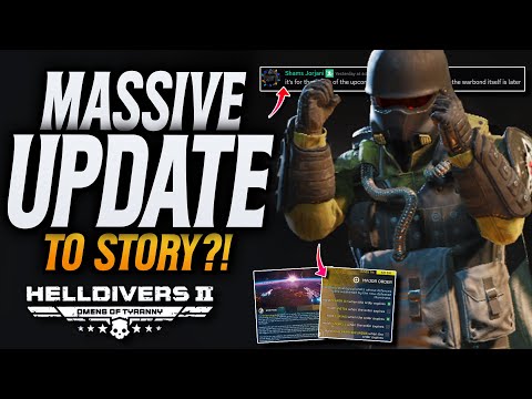 Helldivers 2 NEW Story Update Confirmed By CEO! This Is HUGE!