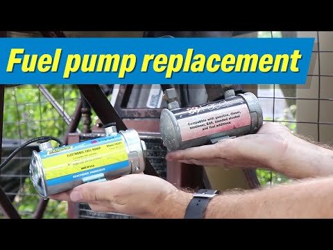 How to Replace an Old Fuel Pump With a Seachoice Direct Replacement