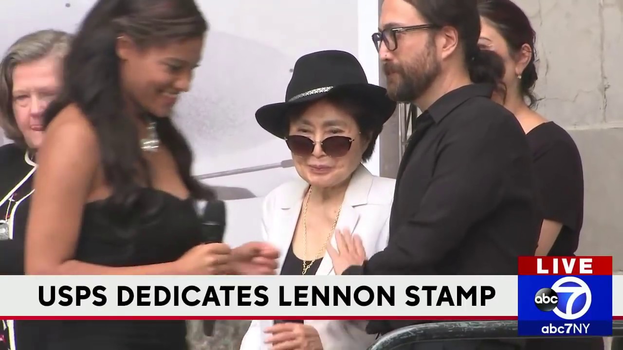 USPS unveils John Lennon Forever stamp