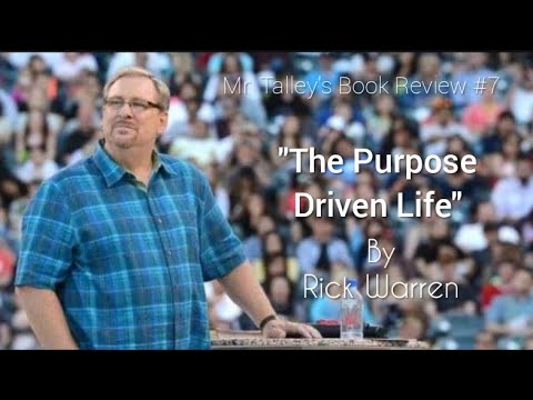 Book Review #7: “The Purpose Driven Life” by Rick Warren