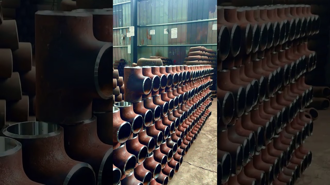 Tees: three- way wizards, smoothly guiding flows in pipe set - ups.#PipeTee #TeeFitting #EqualTee