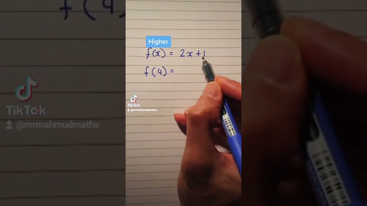 Functions GCSE Maths #shorts