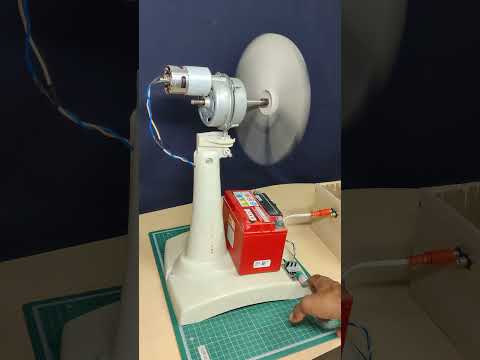 How to make Reachargeable dc Motor Fan ???? #shorts #viral