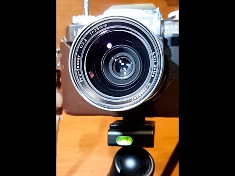 Leaf shutter of the Contaflex Super BC in slow-motion