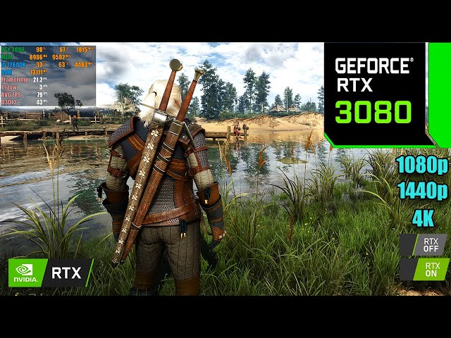 Best Witcher 3 next-gen settings for RTX 3080 (with and without ray tracing)