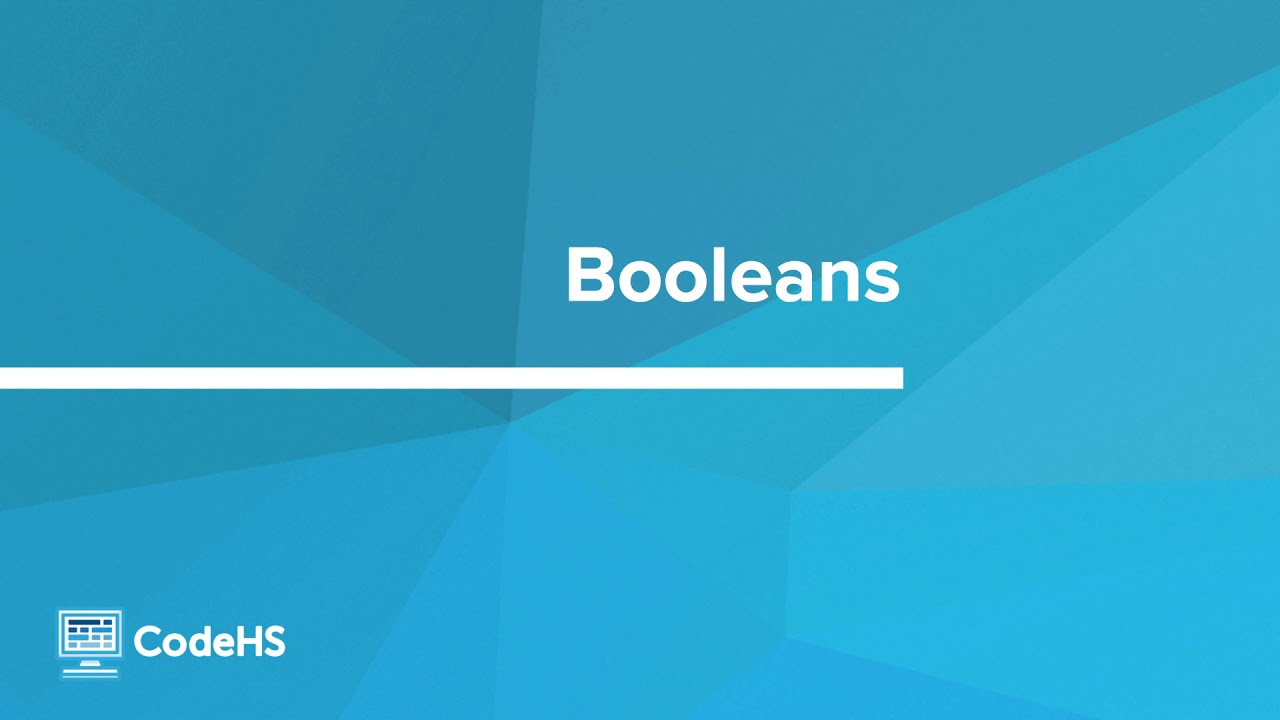 Python- Booleans
