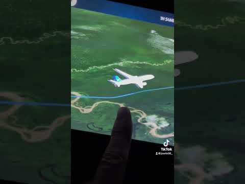 Con el GPS del avión