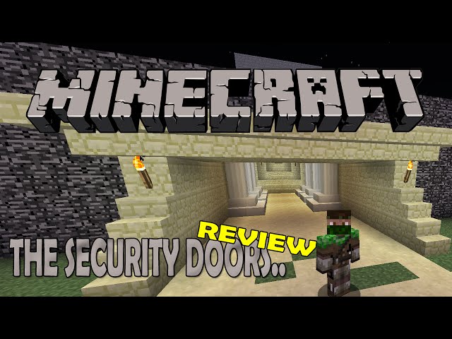 [1.10.2] The Security Doors Minecraft Map