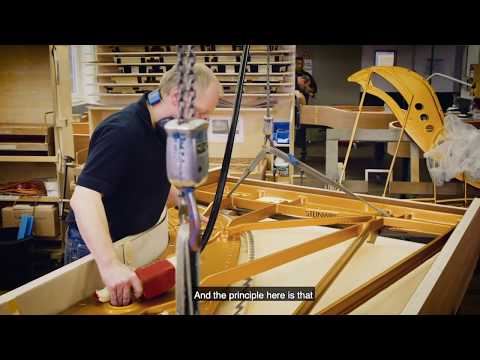 What makes a Steinway different: Soundboard