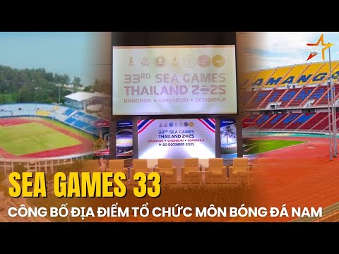 Chủ nhà SEA Games 33 công bố địa điểm thi đấu các môn tại đại hội
