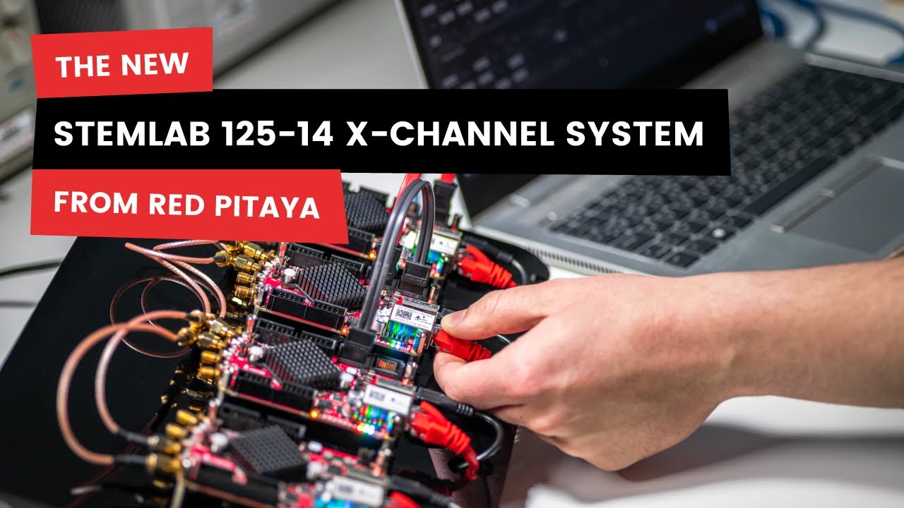 The new STEMlab 125-14 X-Channel System from Red Pitaya