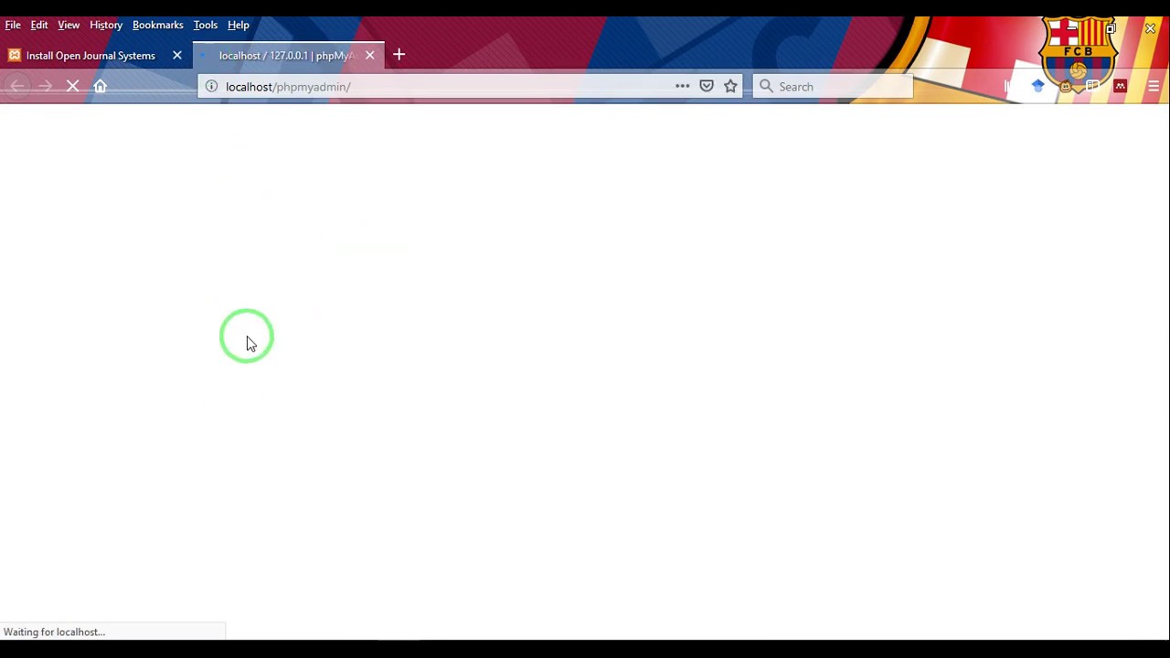 Installation of OJS 3 on XAMPP - Software Support - PKP Community Forum