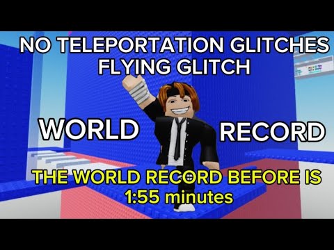 I beat the world record in (TROLL IS A PINNING TOWER 1) Before world record was 1:55 Minutes