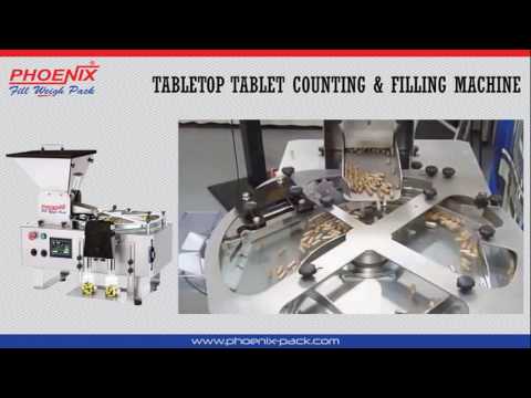 TABLETOP TABLET COUNTING & FILLING MACHINE (IPM-TC100)