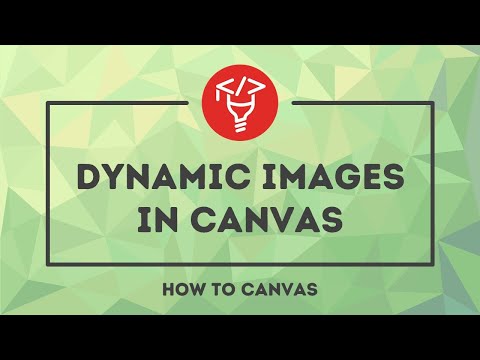 Dynamic images in Canvas