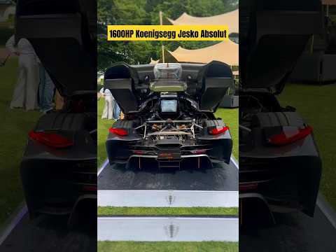 1600HP Koenigsegg Jesko Absolut V8 Sound 🔥🔊