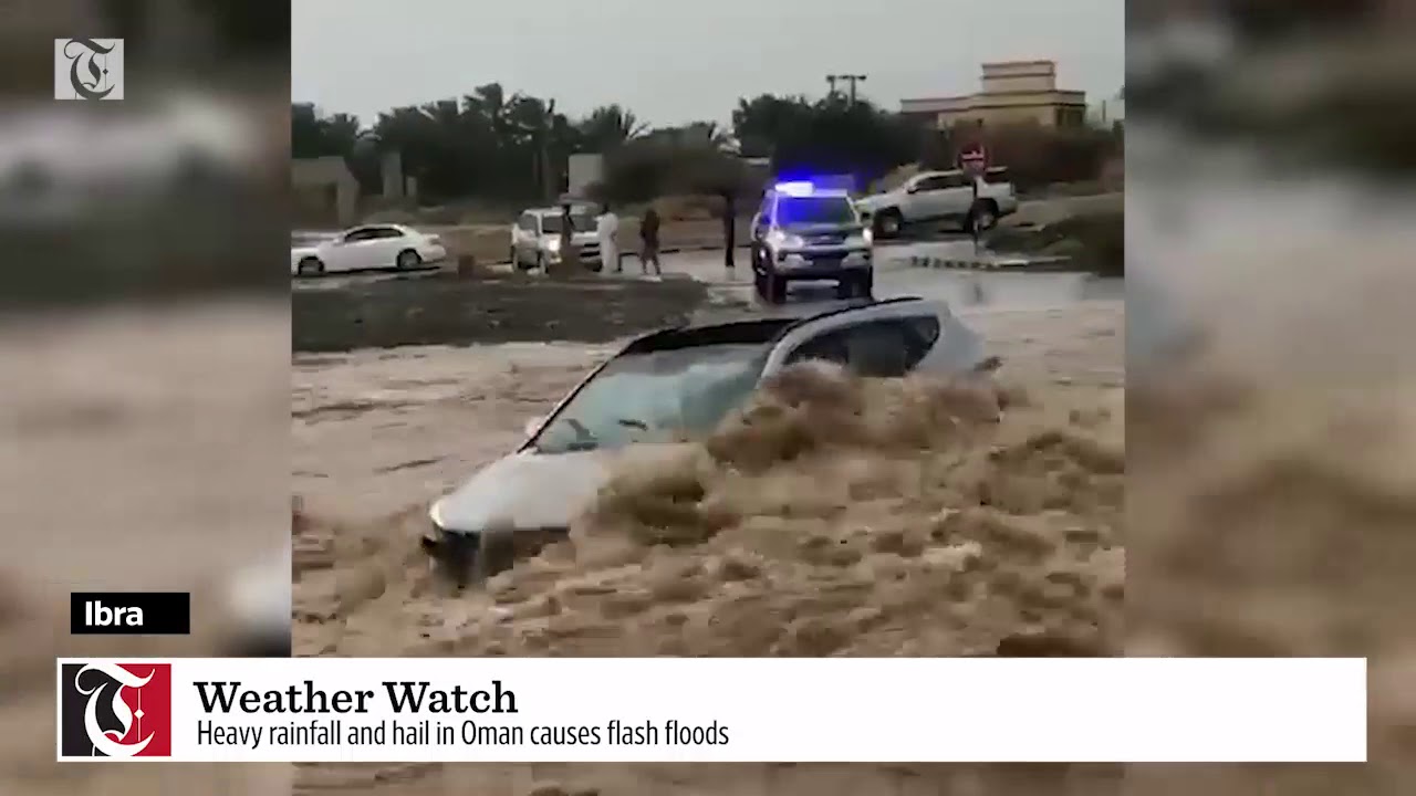 Video: Heavy rain, flood hit many parts of Oman - Times of Oman
