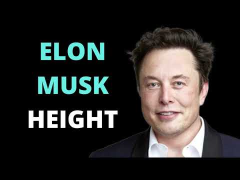 Elon MUSK Height - How Tall is the CEO of TESLA, Space X?