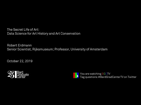 Lecture — Data Science for Art History and Art Conservation (Robert G. Erdmann)