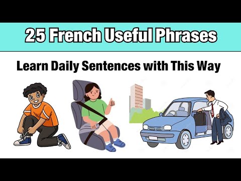 French Useful Phrases 🇫🇷 Short , Simple and Dairy Sentences for Beginners