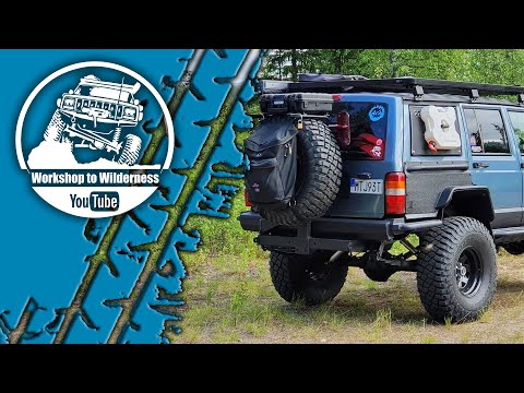 Jeep Cherokee XJ / Overland Storage / DIY Drawers & Gullwing Windows