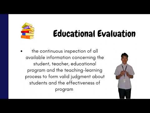 Evaluation- meaning and types